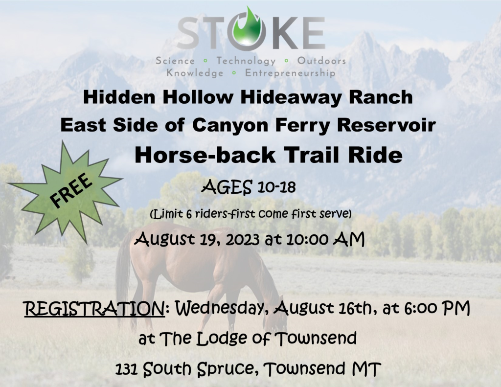 STOKE Announces FREE Trail Ride – Townsend Montana