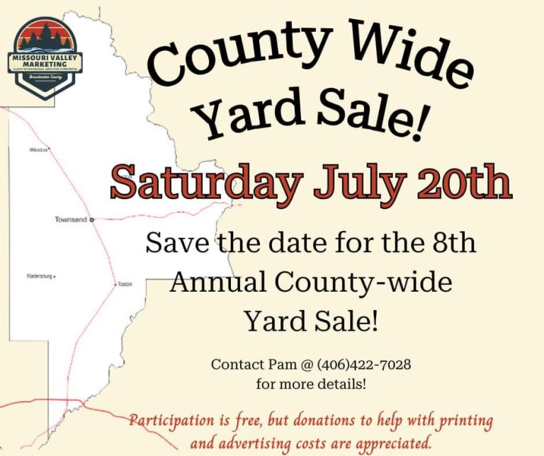 Townsend Montana – Welcome.